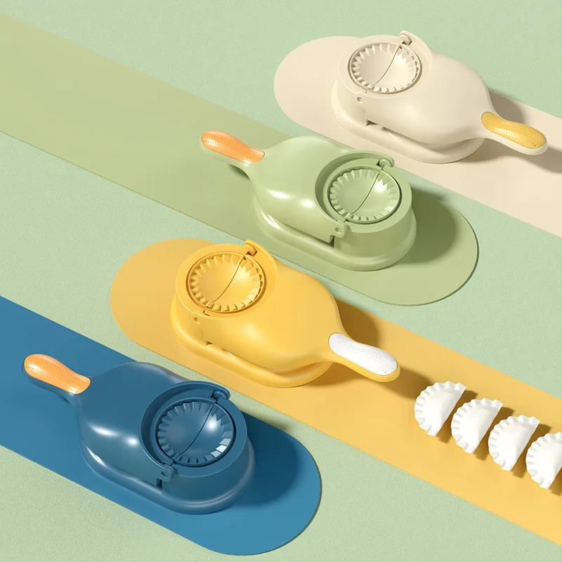 Making dumplings Household small dumpling pressing mould Dumpling buns ...