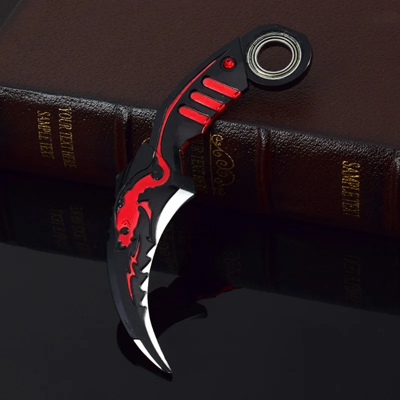 Global-Strike-Blue-Dragon-Saber-Claw-Keychain-17cm-CS-GO-Knife-Toy ...