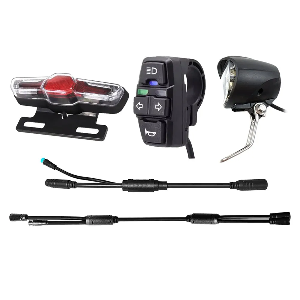 Ebike-Headlight-Rear-Light-Turn-Signal-Lamp-Set-For-Bafang-Center-Motor ...