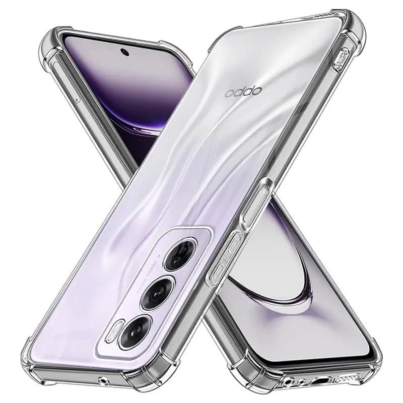 Four-Corners-Shockproof-TPU-Case-for-OPPO-Reno-12-Pro-5G-Protective ...