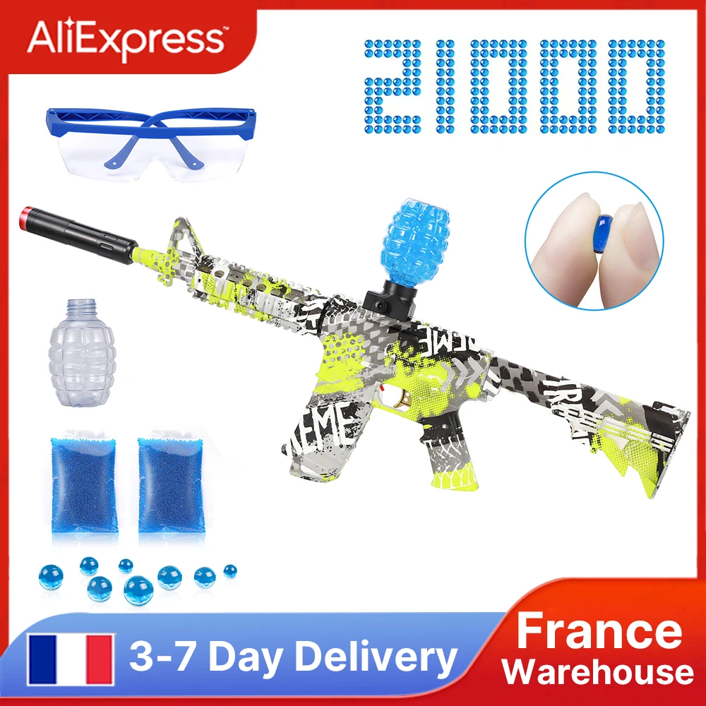New-YY005-Electric-Gel-Bullet-Gun-Toy-Gun-Water-Splatter-Ball-Toy-Gun ...
