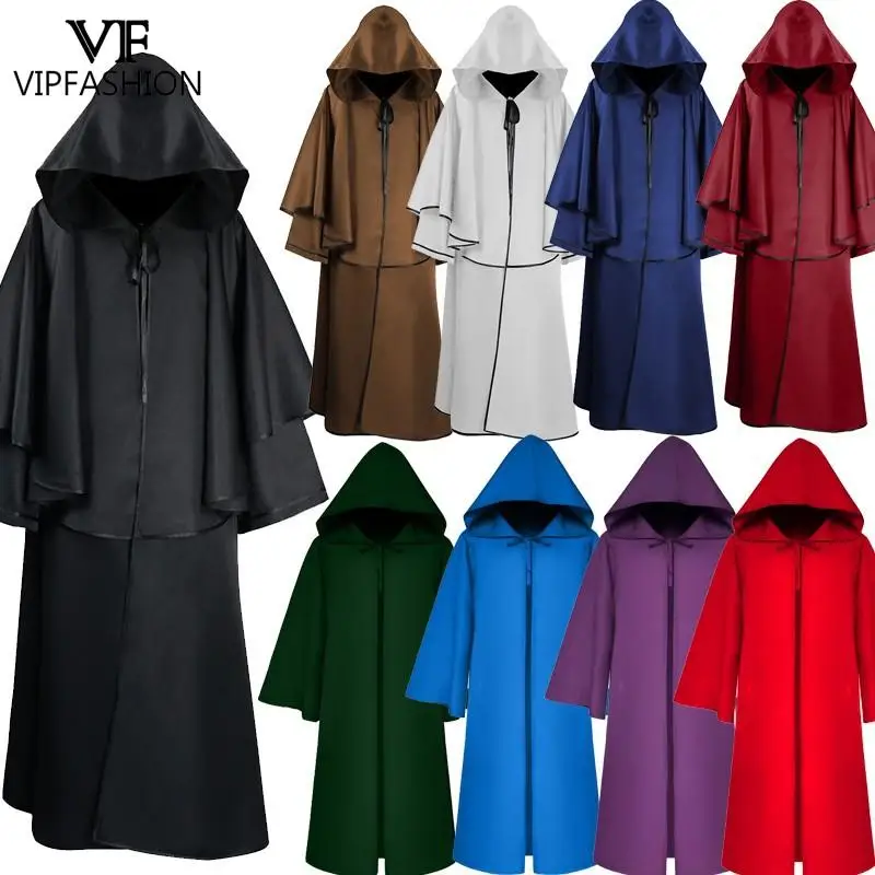 VIPFASHION-Grim-Reaper-Clocks-Death-Robes-Halloween-Party-Cosplay ...