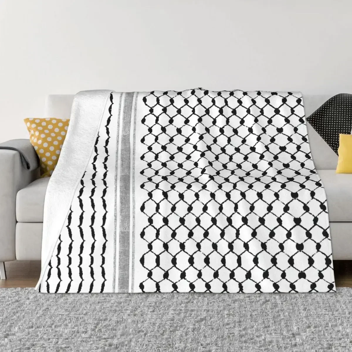 Palestinian-Hatta-Kufiya-Folk-Pattern-Blankets-Coral-Fleece-Plush ...