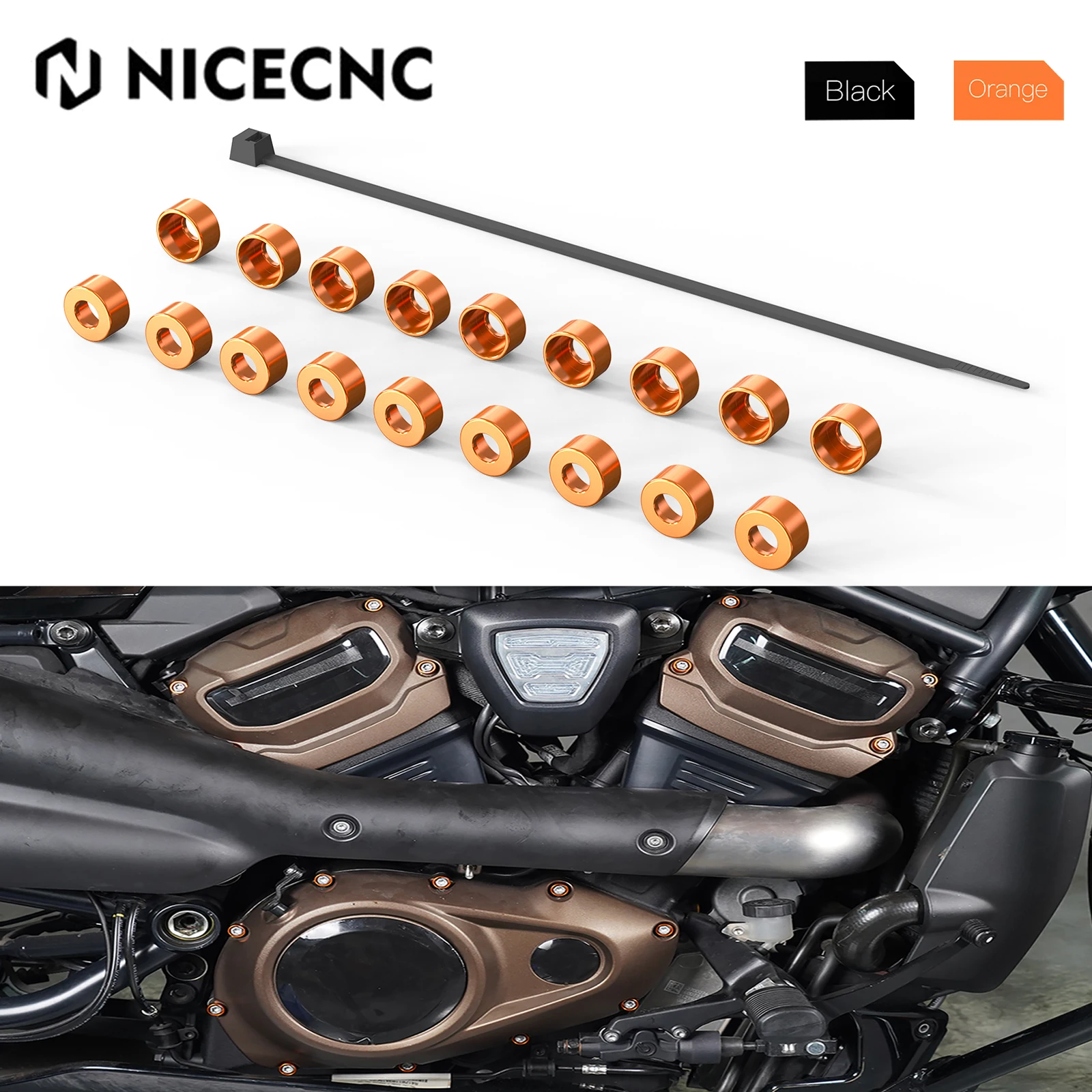 For-2021-later-Revolution-Max-Primary-Engine-Cover-Bolts-Sportster-S ...