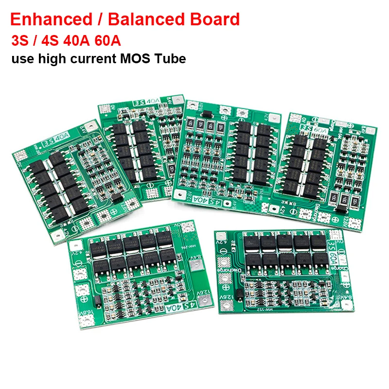 3S-4S-40A-60A-Li-ion-Lithium-Battery-Charger-18650-BMS-Protection-Board ...