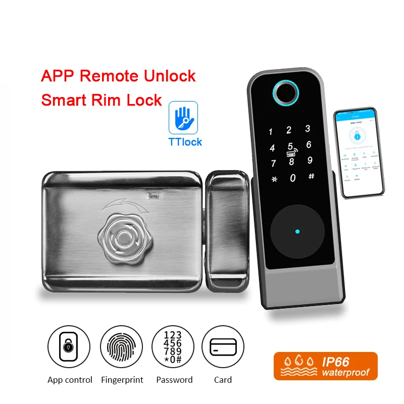 Waterproof-TTlock-Wireless-Smart-Keyless-RFID-Card-Digital-Password ...