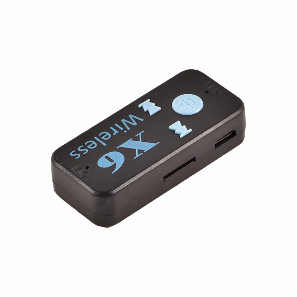 NEW X6 Bluetooth-compatible Stereo Audio Receiver Transmitter Mini AUX ...