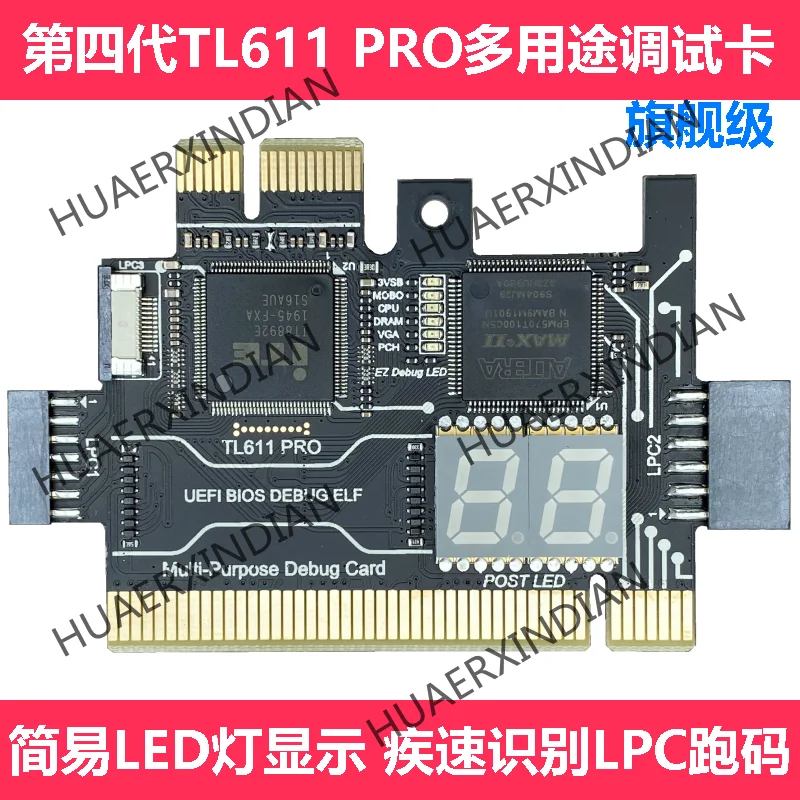 Tl460s-Tl611-Pro-Debugging-Card-Desktop-PCI-Motherboard-PCI-E-Notebook ...