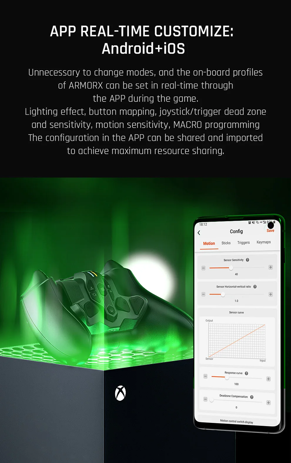 BIGBIG WON ARMOR X Pro Wireless Controller Paddles Back Button Rear ...