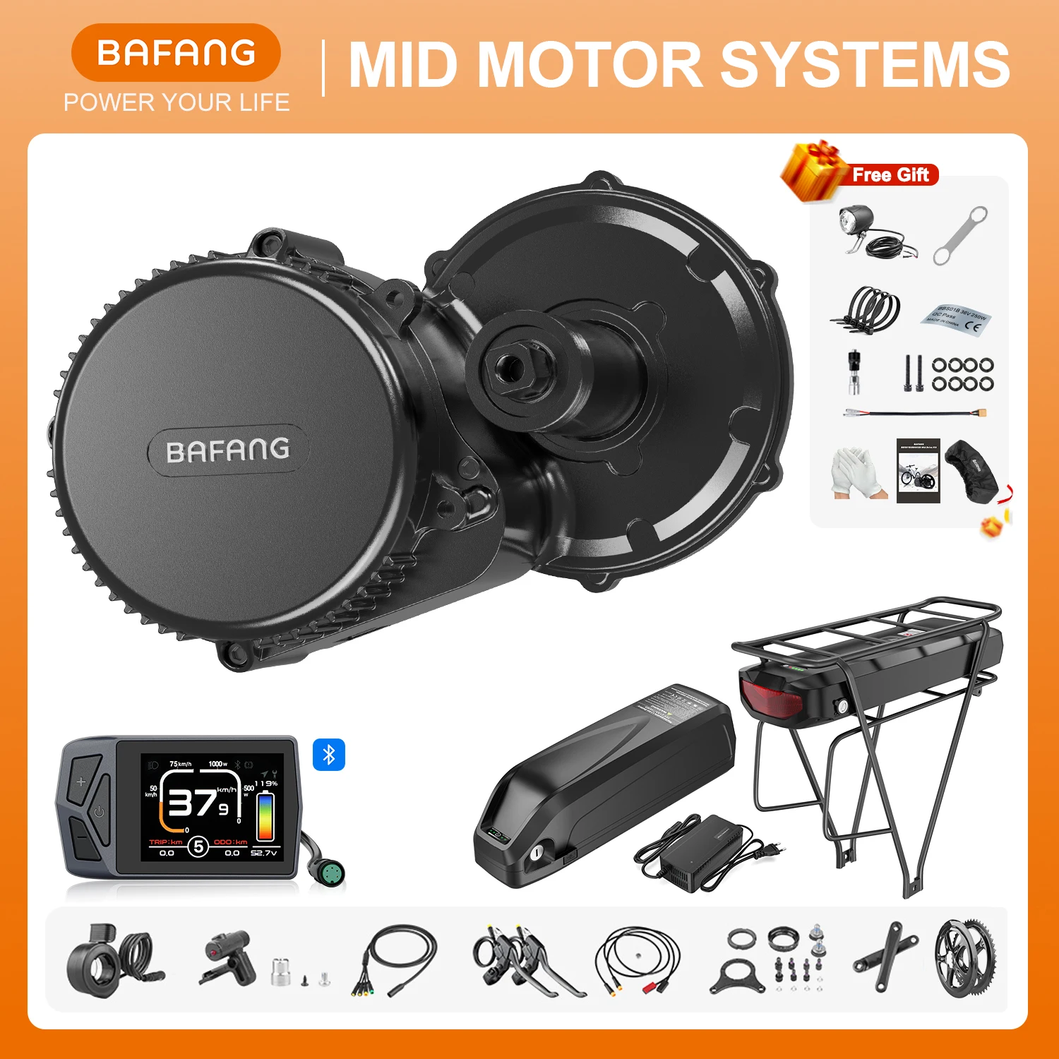 Bafang-750W-Mid-Drive-Motor-Electric-Bicycle-Conversion-Kit-BBS02B ...