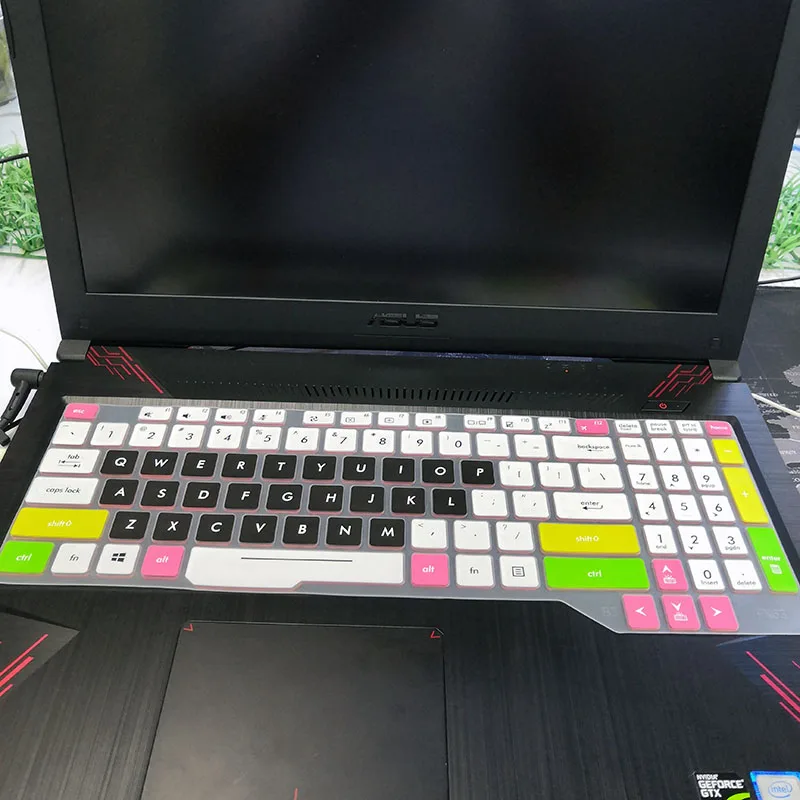 Laptop Silicone Keyboard Cover Protector For Asus Tuf Gaming Fx504 ...