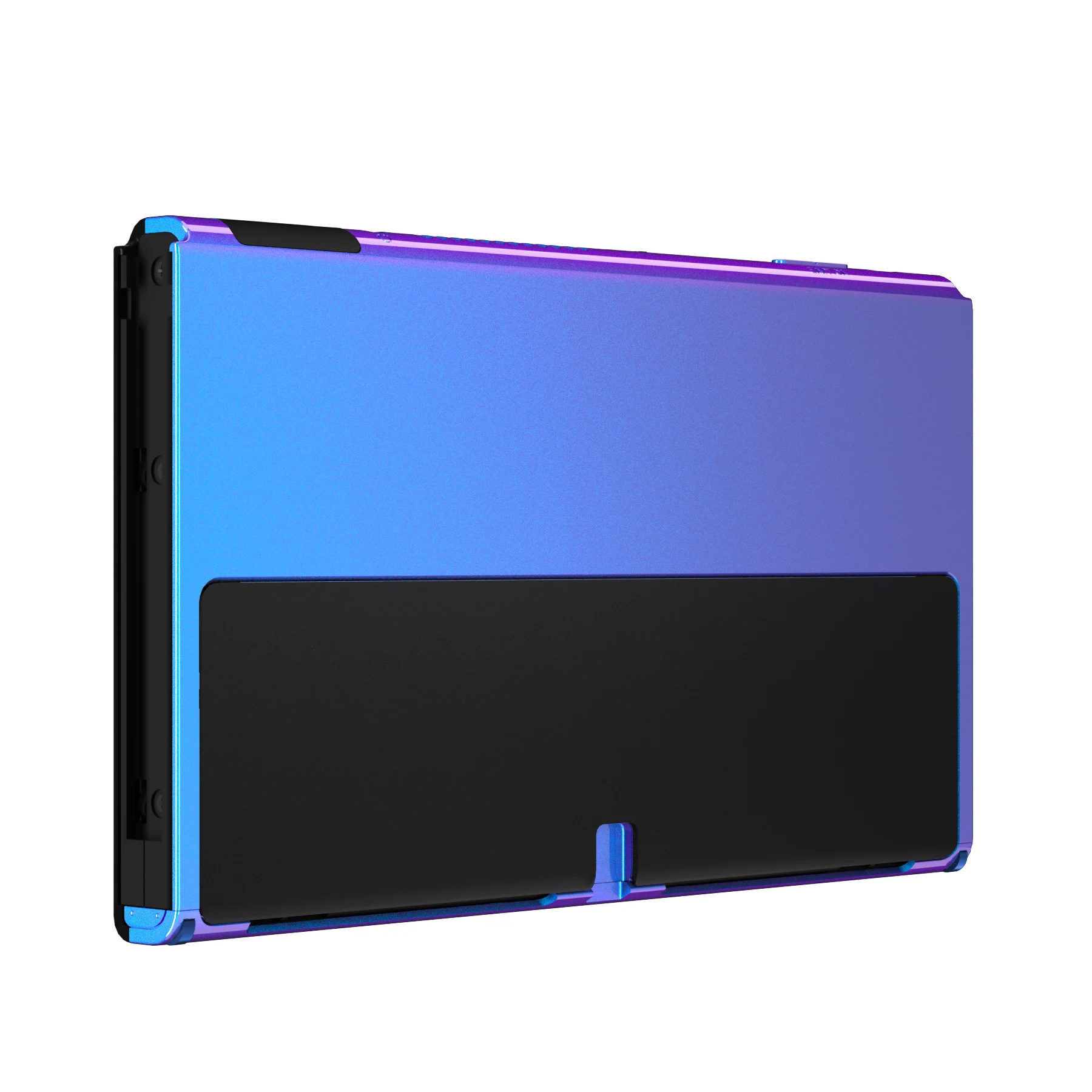 eXtremeRate Chameleon Purple Blue Soft Touch Console Back Plate ...