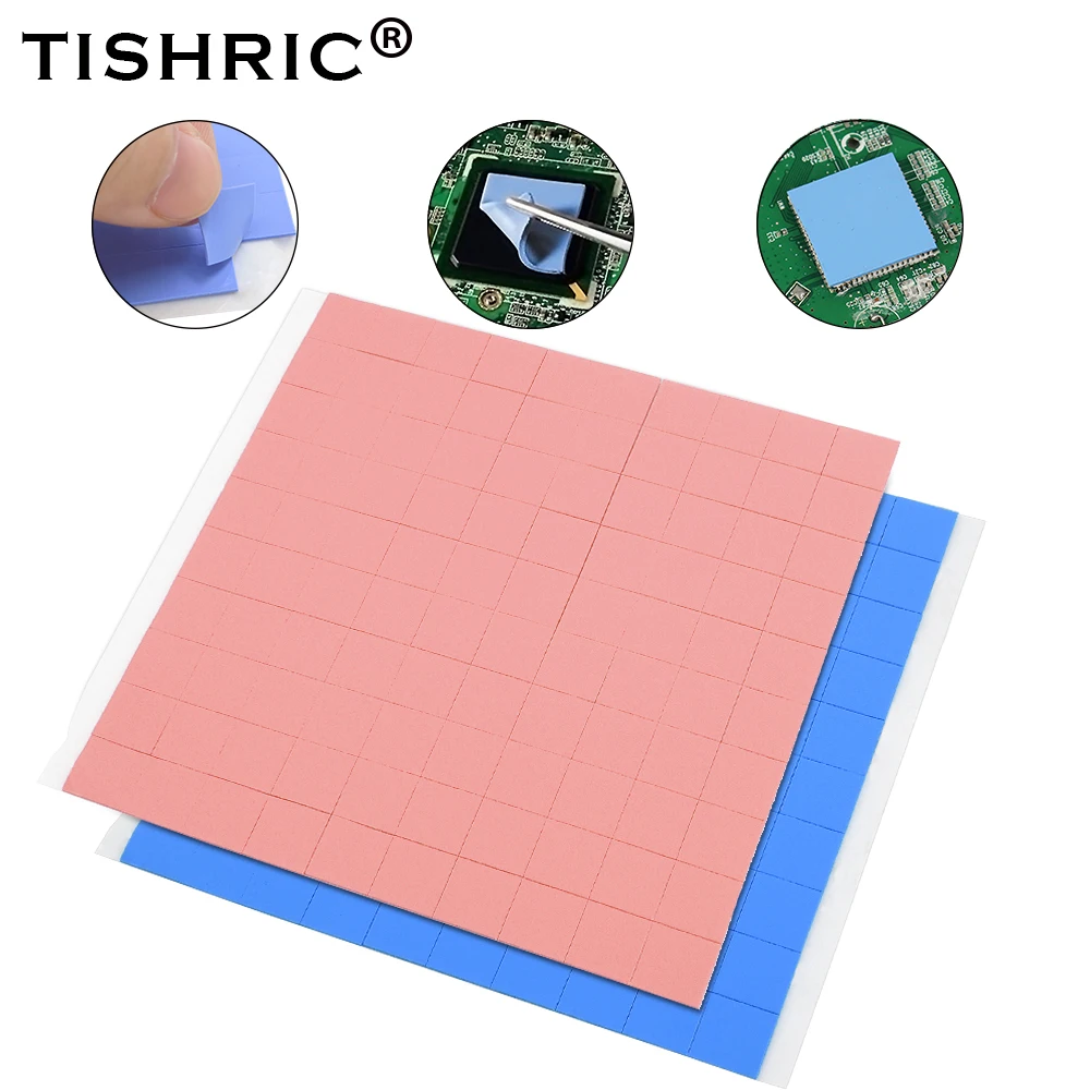 TISHRIC-Thermal-Pad-GPU-CPU-Heatsink-Cooling-Conductive-Silicone-Pad-0 ...