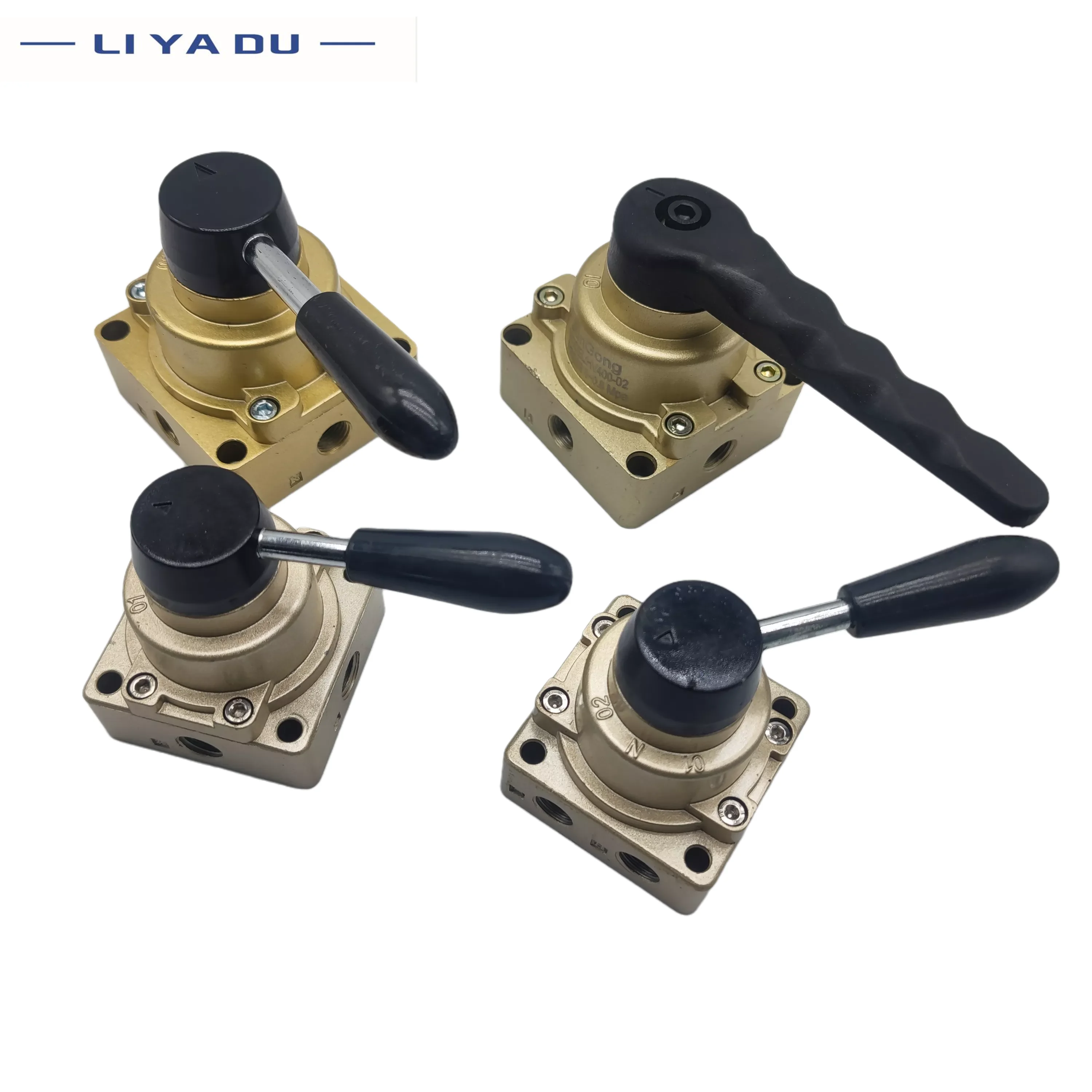 HV 02 03 04 HV 200B/D HV200 02 300 03 400 04 4 way 3 position manual ...