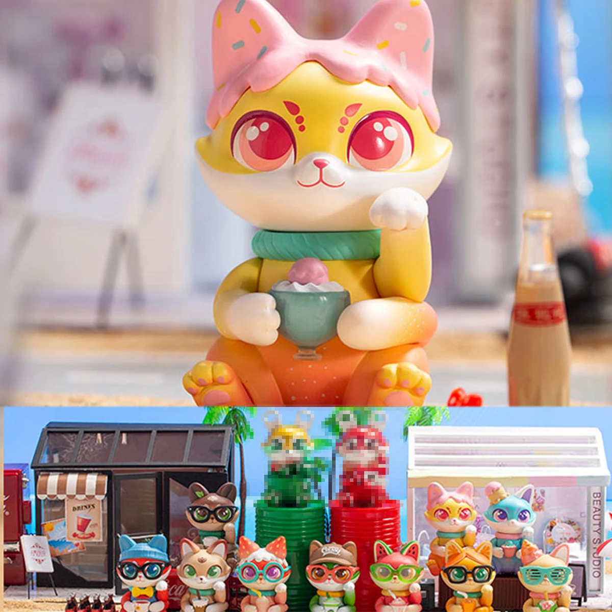 Cassy-Cat-Drinks-Blind-Box-Toys-Mystery-Box-Mistery-Figure-Action ...