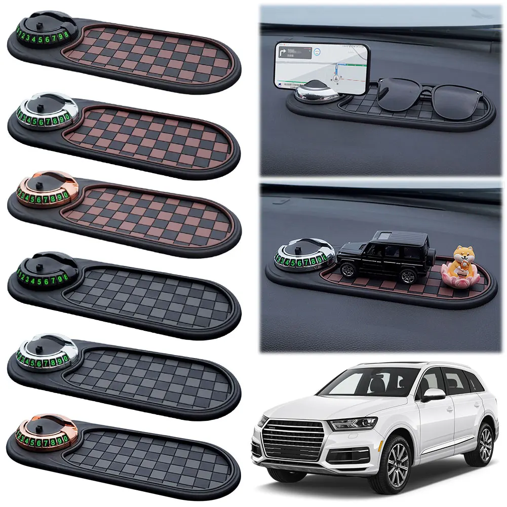 Multifunction Car Anti-Slip Mat Dashboard Cell Phone Holder Car Dash ...