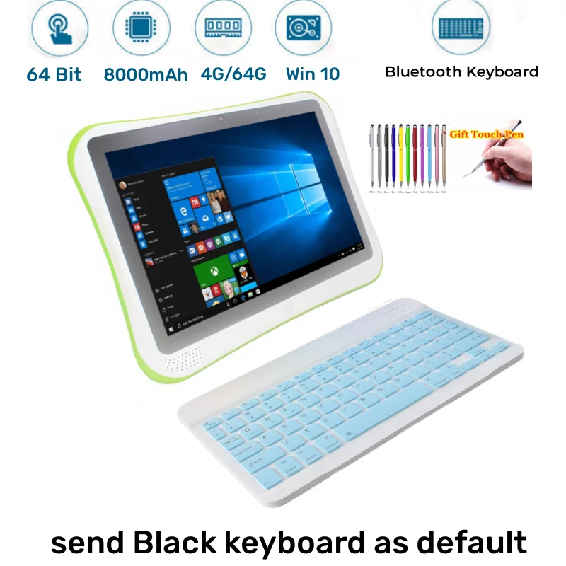 Windows-10-Tablet-com-c-mera-dupla-10-1-Polegada-F2-RAM-4GB-DDR3-64GB ...