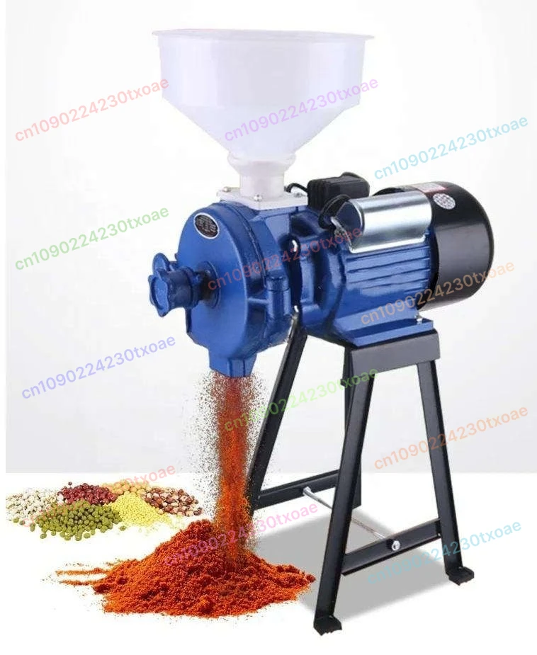 Electric Grain Grinder Commercial Mill for Wet Dry Food Ultra Fine ...