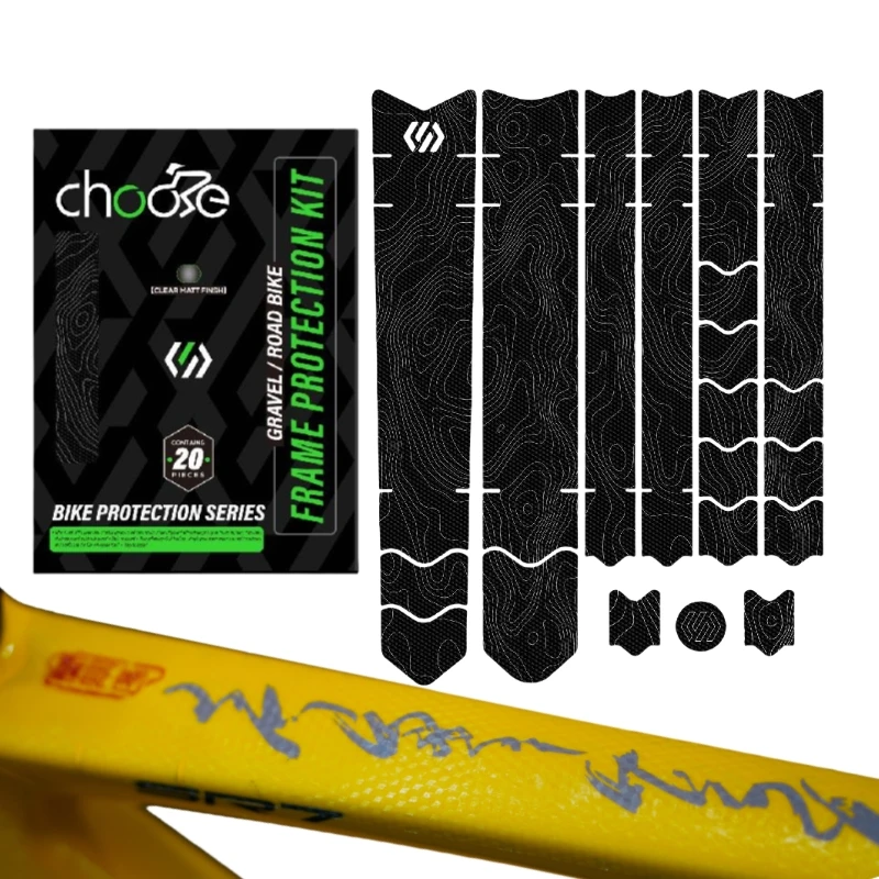 Chooee-Bike-Accessories-Road-Bicycle-Stickers-Gravel-Road-Bike-Frame ...