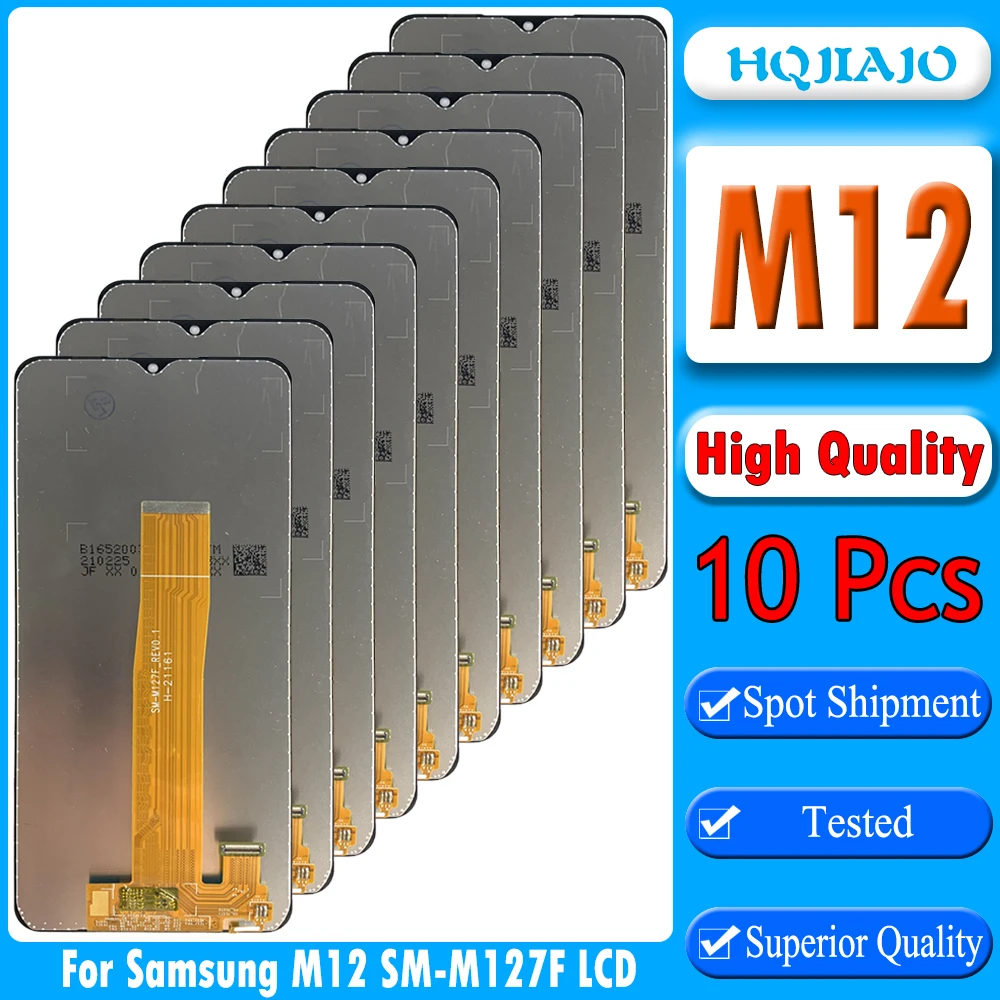 10PCS High Quality For Samsung M12 M127 LCD Display Touch Screen ...