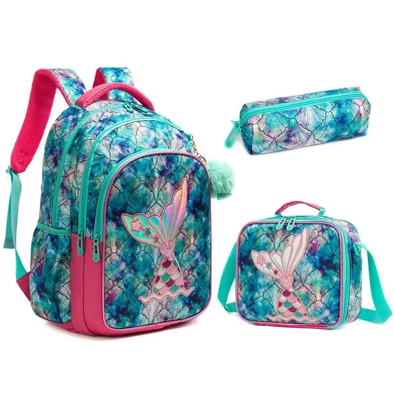 3-PCS-Backpack-Set-in-Primary-Schoolbag-Girls-School-Bags-Waterproof ...