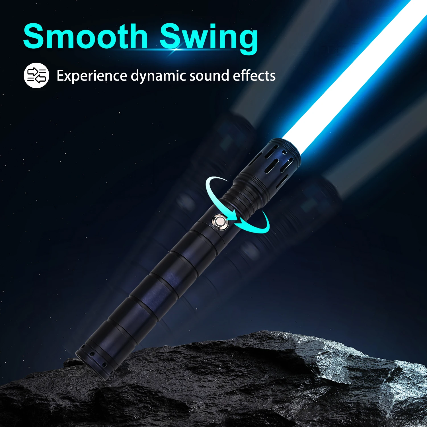 TXQSABER Heavy Dueling Lightsaber RGB Neo Pixel SNV4 App Control Smooth ...