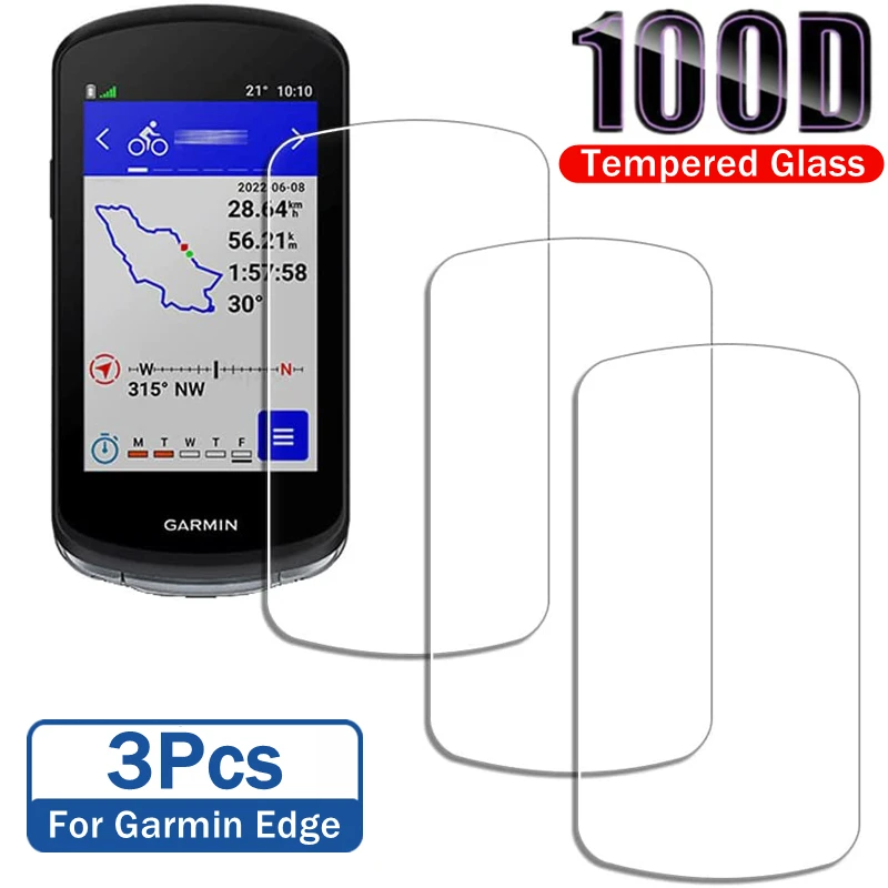 Hd Tempered Glass For Garmin Edge 1040 1030 820 830 520 530 130 Bicycle ...