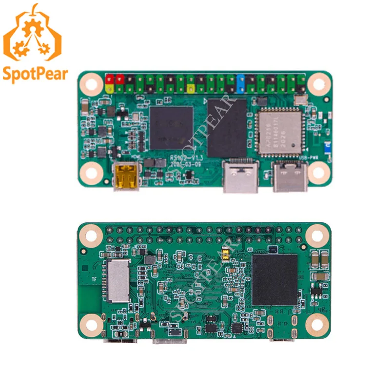 Radxa Zero Quad Core Placa De Desenvolvimento Compatível Com Raspberry Pi Zero 2w Tamanho ...
