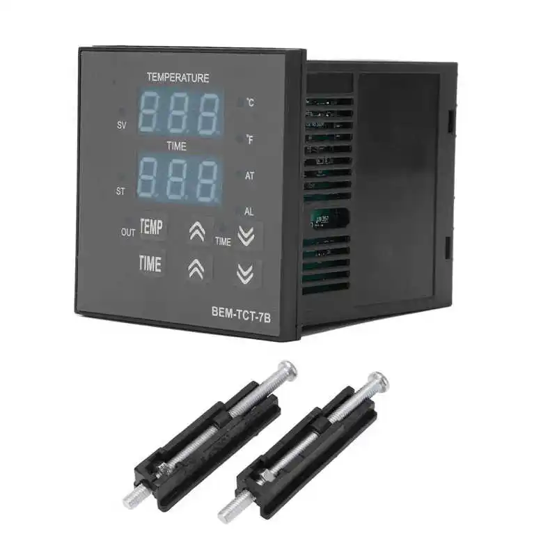 Temperature-Controller-Heat-Press-Machine-Thermostat-Integrated-Digital ...