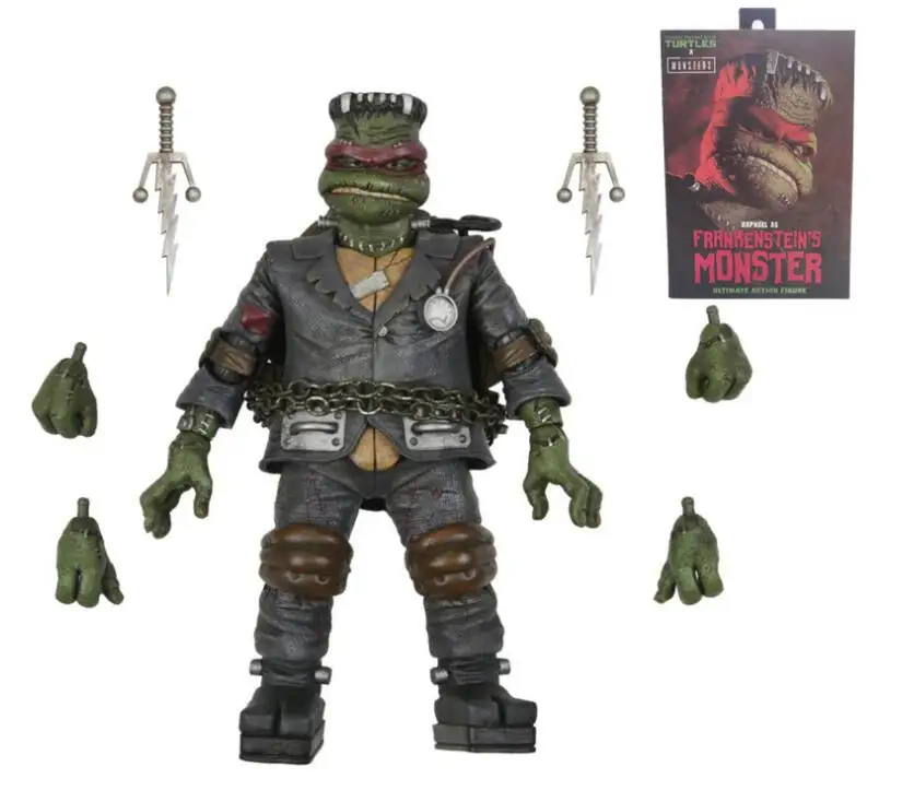 NECA TMNT Ninja Turtles Articulated Action Figure Movable Model Toys ...