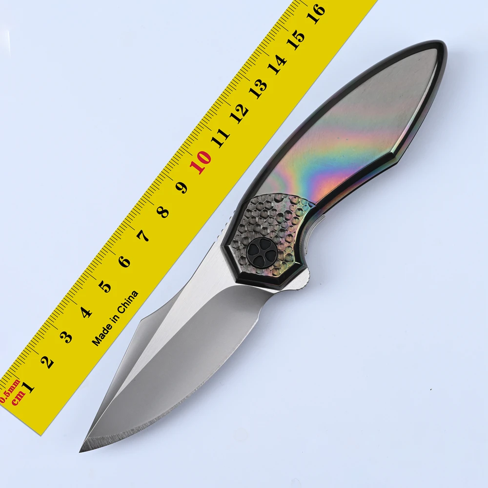 Jnfinity-INFINITE-Le-Folding-Knife-M390-Blade-Titanium-alloy-Handle ...