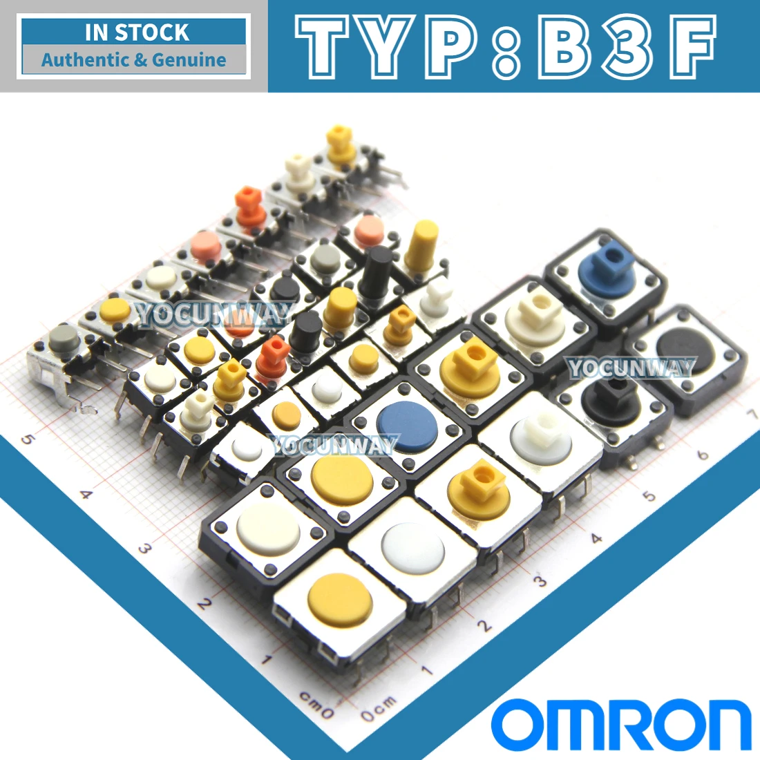 New-Original-Japan-OMRON-Tactile-Switch-B3F-3100-3102-3120-3122-3125 ...