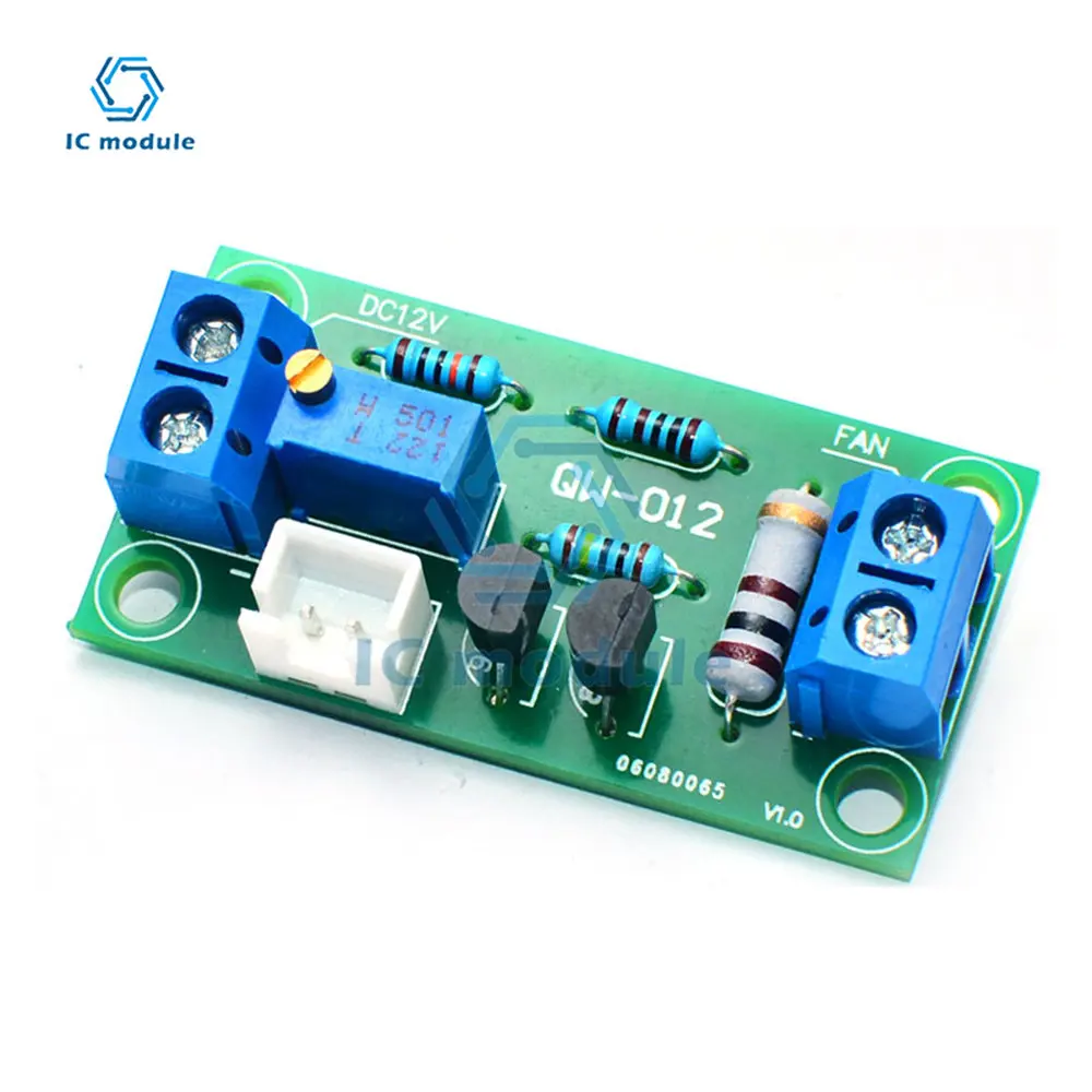 Dc-12V-PWM-Automatic-PC-CPU-Fan-Control-Board-Fan-Temperature-Control ...