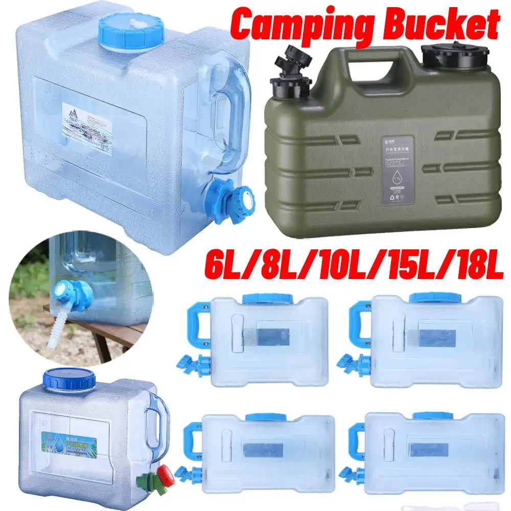 6-8-10-11-13-18L-Camping-Bucket-Waterbag-Large-Capacity-Water-Pouch ...