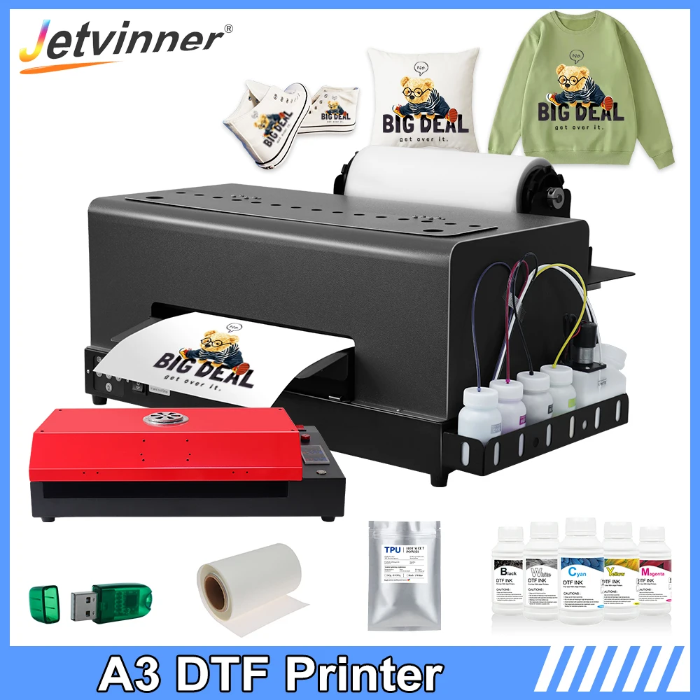 A3 Dtf Printer For Espon L805 Directly Transfer Film Printer With Roll ...