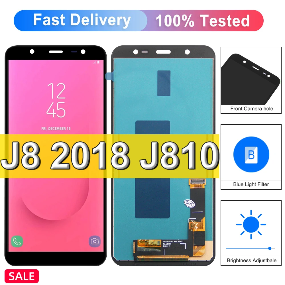 Tela-LCD-para-samsung-galaxy-j8-2018-j810-tela-sens-vel-ao-toque ...