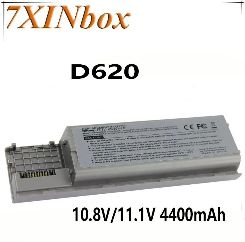 7XINbox-ATG-D620-10-8V-4400mAh-Battery-For-Dell-Latitude-D630-D630N ...