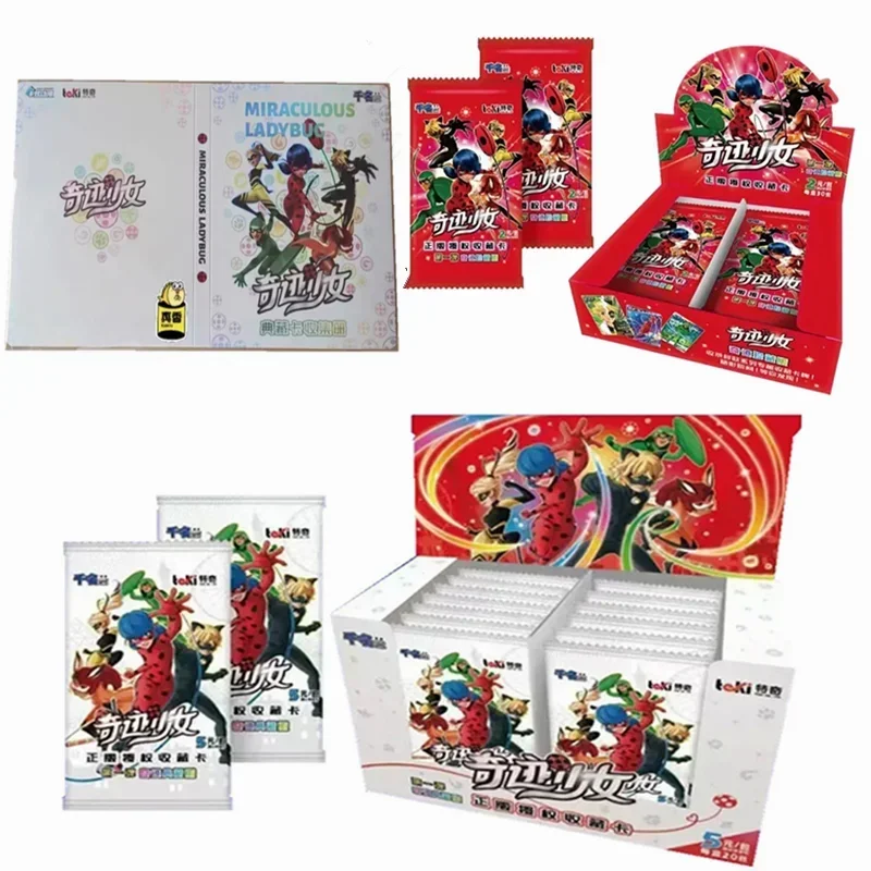 Anime-Miraculous-Girl-Ladybug-Reddy-Black-Cat-Roll-Anime-Card-Badge-SSP ...