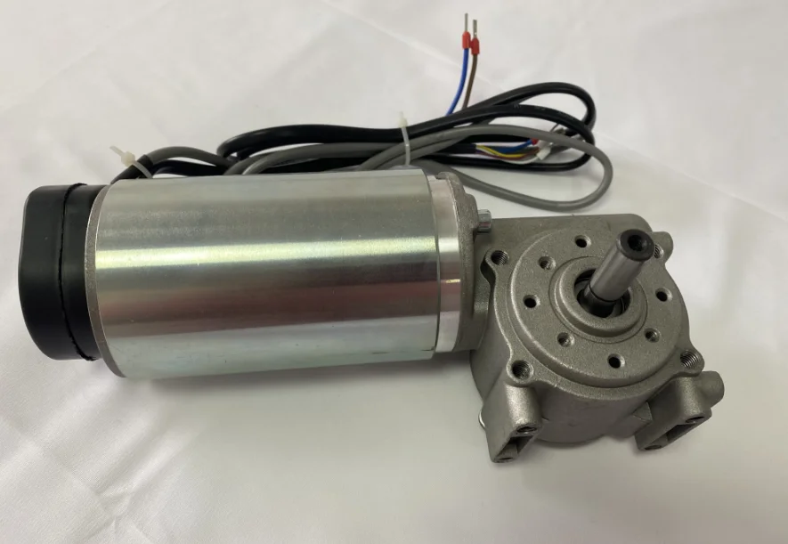 DC-24V-100W-Worm-Gear-Motor-Intelligent-Encoder-Electric-Door-Motor-for ...