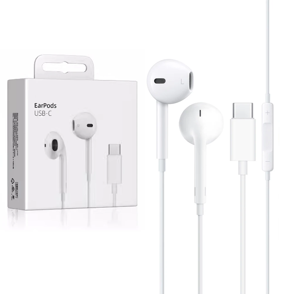 Type C Wired Earphones with Microphone and Volume Control,For Samsung ...