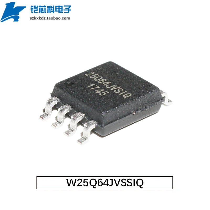 Original W25Q64JVSSIQ SOP-8 25Q64JVSIQ IC FLASH 64MBIT SPI/QUAD