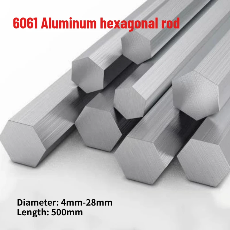 6061 Aluminum Hex Bar Hexagonal Rod Dia 4/4.5/5/5.5/6/6.5/7/8/9/10/11 ...