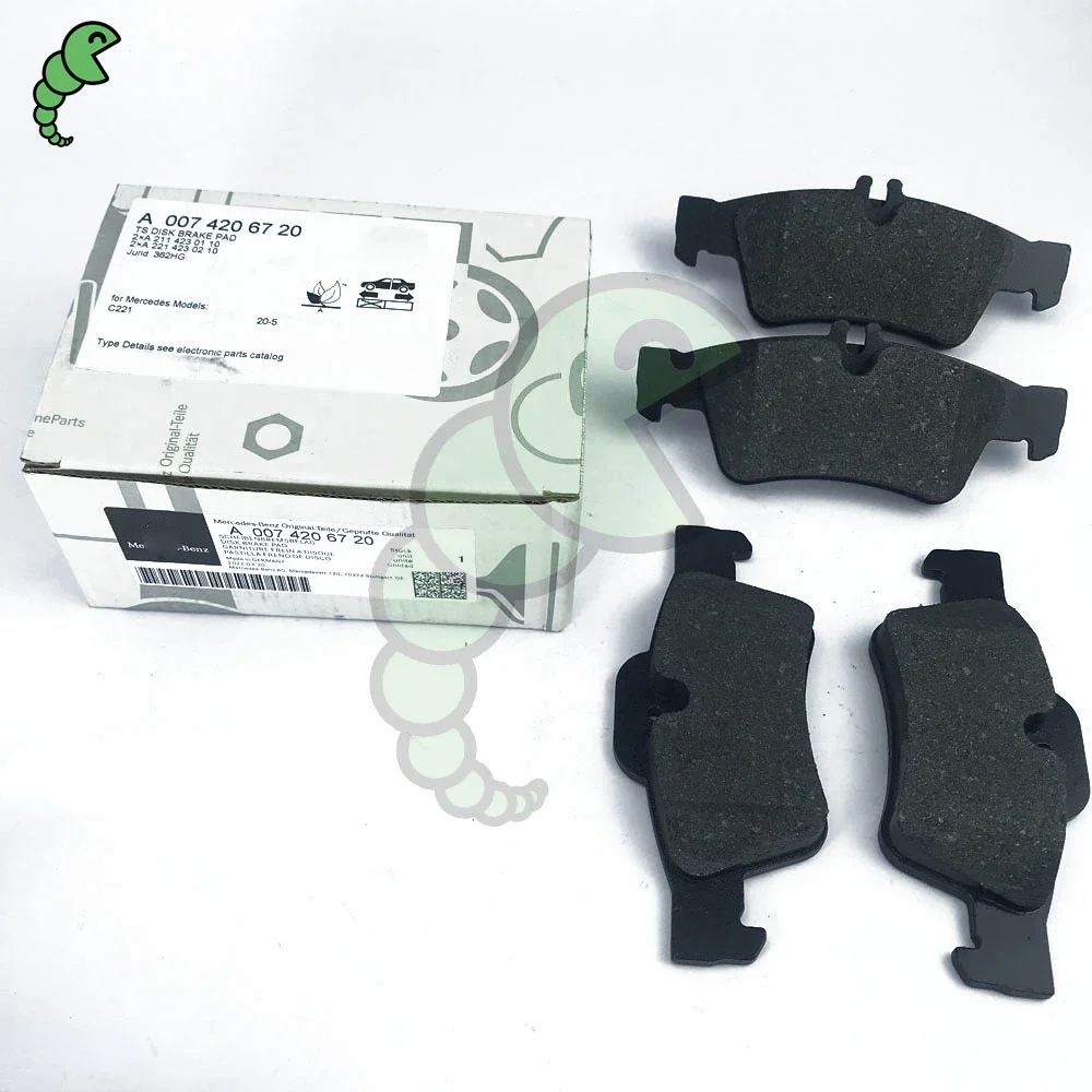 A0074206720-ceramic-pad-front-Friction-plate-Brake-shoes-behind-For ...