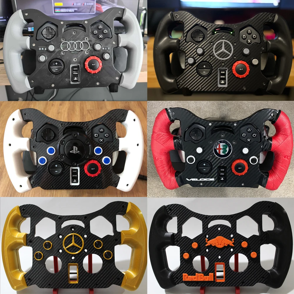 Custom-Thickened-F1-Steering-Wheel-Mod-Racing-Sim-kits-for-g29-g923 ...