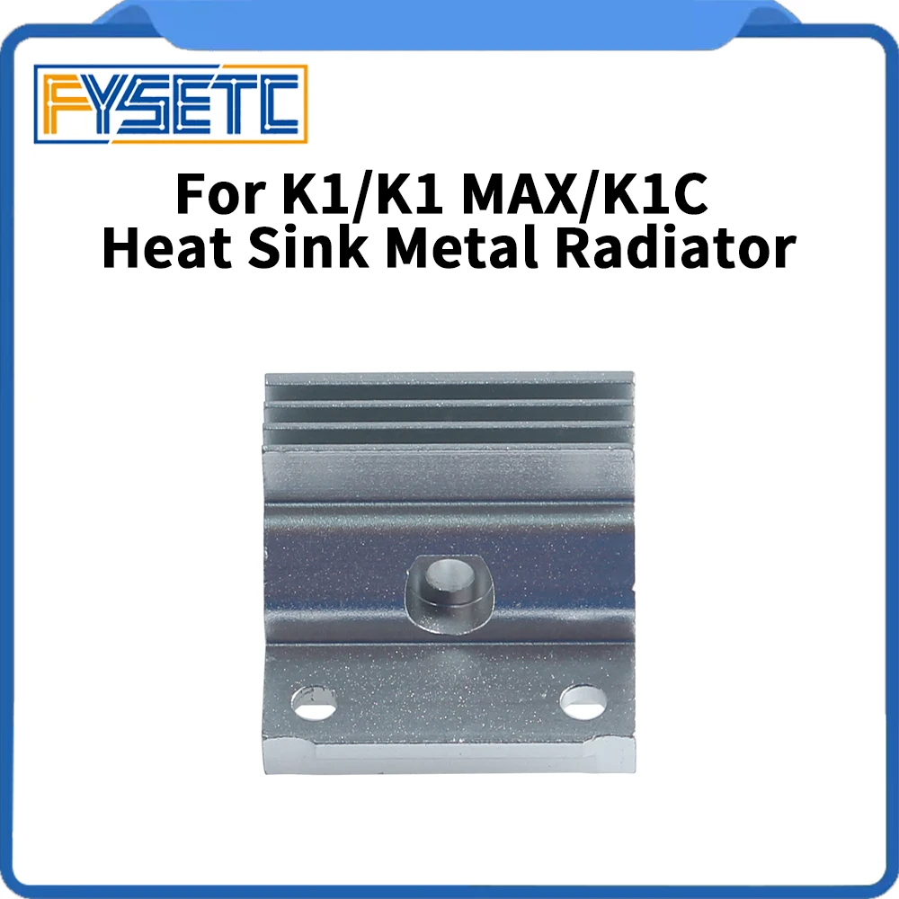 For Creality K1/K1 MAX/K1C Radiator Metal Heat Sink High Temperature ...