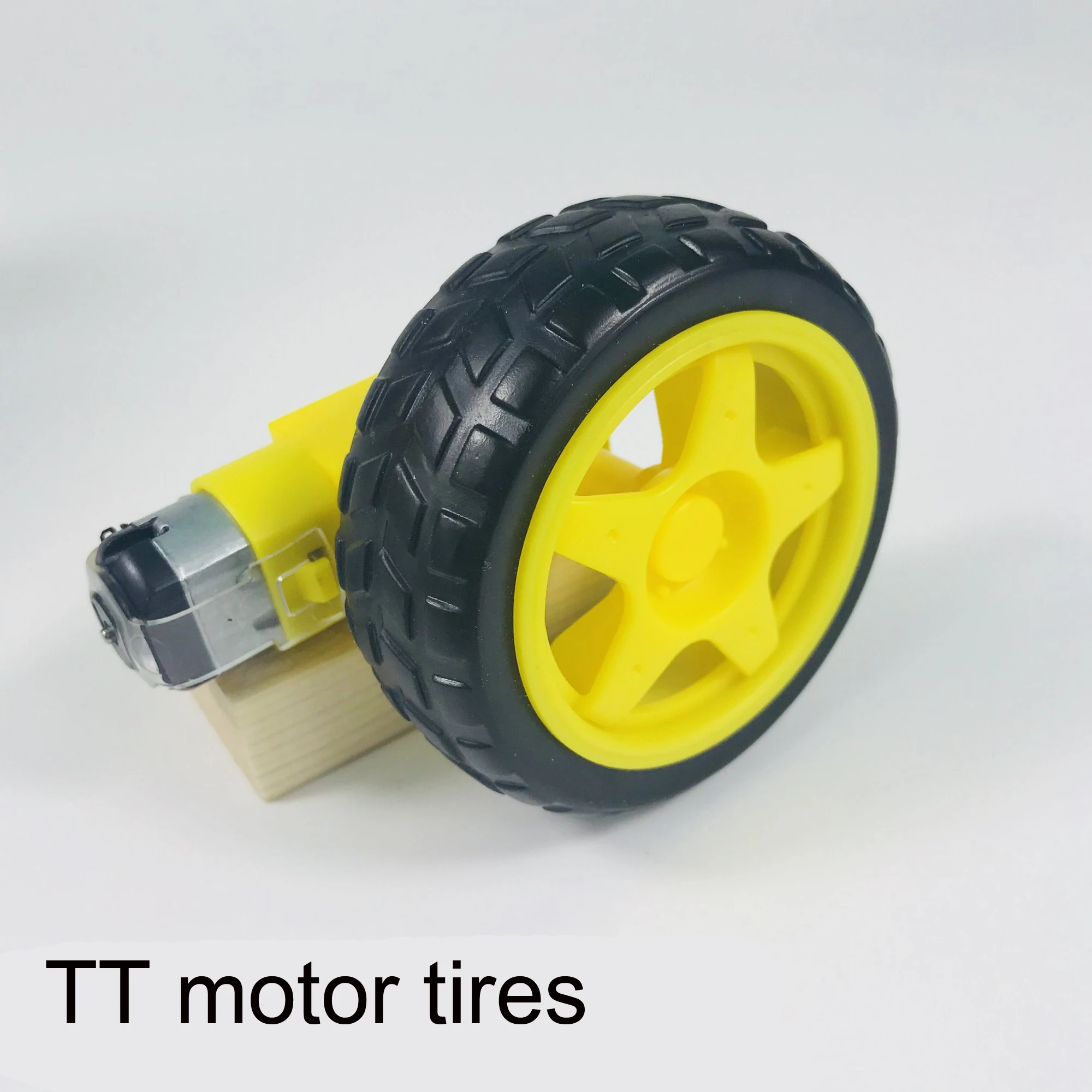 Smart Car Tires TT Motor Tire 66mm Diameter 26.6mm Width DC3V 6V ...