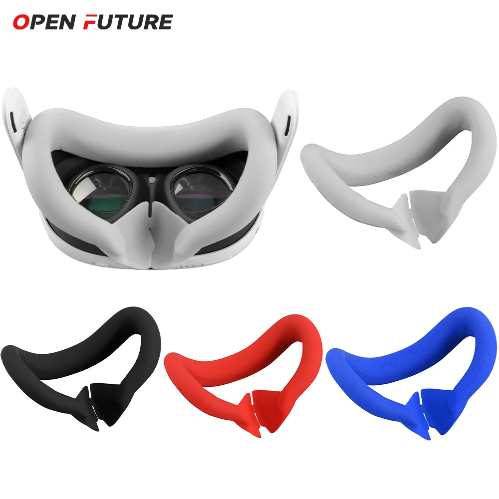 Sweatproof-Mask-For-Meta-Quest-3-Facial-Interface-Silicone-Face-Mask ...