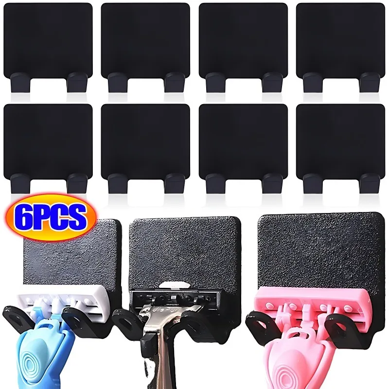1-6pcs-Shaver-Storage-Rack-Shelf-Stainless-Steel-Razor-Holder-Wall ...