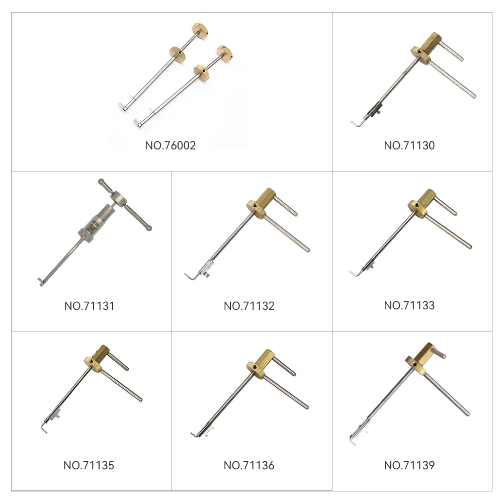 High Quality Hua Shi 10 pcs blade lock Full Hardware Tool Set ...