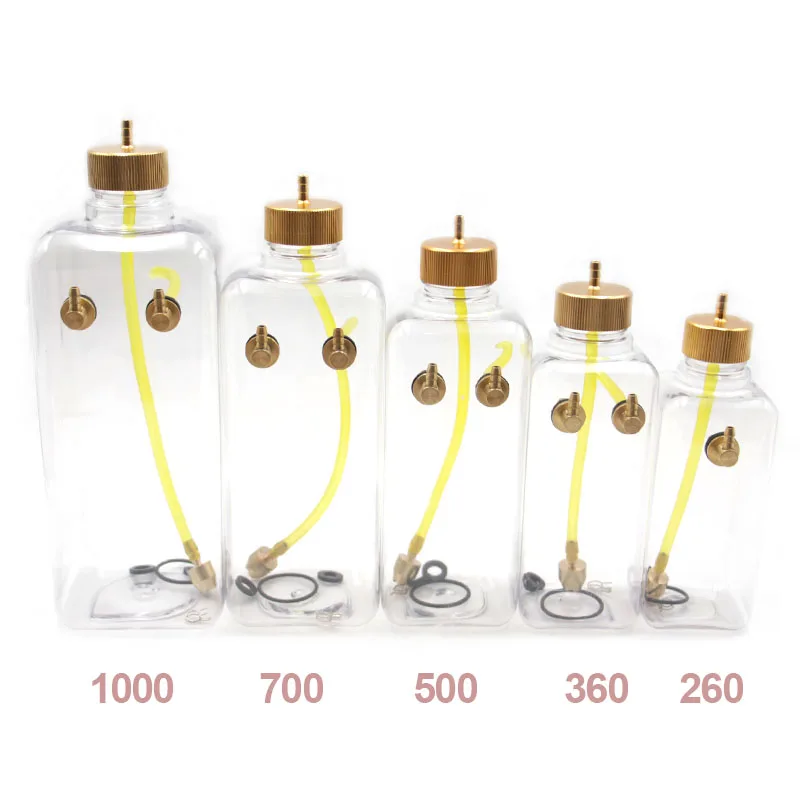 1 SET RC Plastic Fuel Oil Tank 260/360/500/700/1000/1500 CC/ml CNC ...